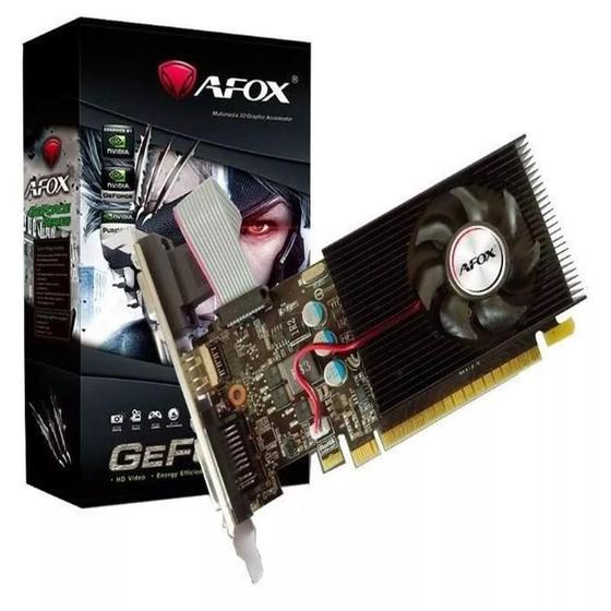 Placa de video 2gb ddr3 64 bits geforce gt610 afox pci-e 2.0 vga/dvi/hdmi - Placa de Vídeo ...