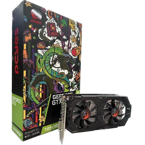 Placa De Video Gamer Nvidia Geforce GTX 1650 Super 4GB GDDR6 128 Bits ...