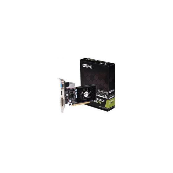 Placa De Vídeo Gt210 1Gb Goline Ddr2 Gl Hdmi Dvi Vga - Placa de Vídeo ...