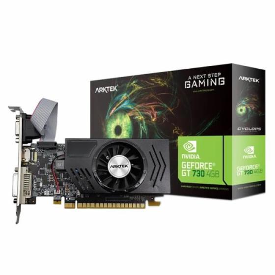 Placa de vídeo Nvidia Arktek GeForce 700 Series GT 730 4GB - Placa de ...