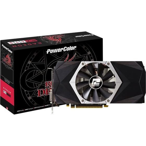 Placa de Vídeo PowerColor AMD Radeon RX 470 Red Dragon 4GB GDDR5 PCI-E ...