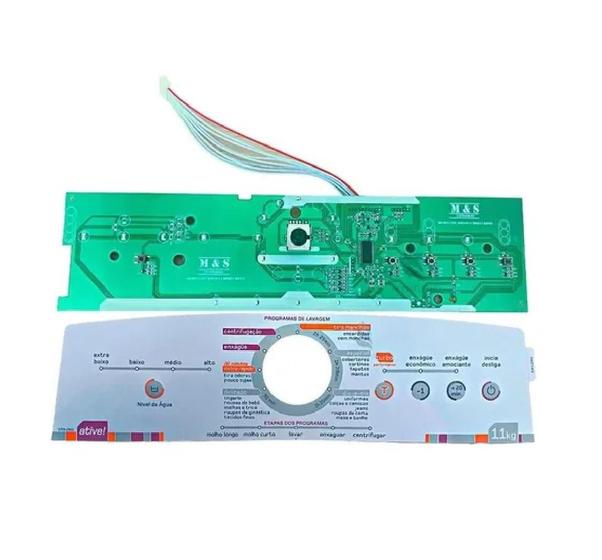 Placa Interface Lavadora Brastemp Ative 11Kg Bwl11 W10356413 - M&S ...