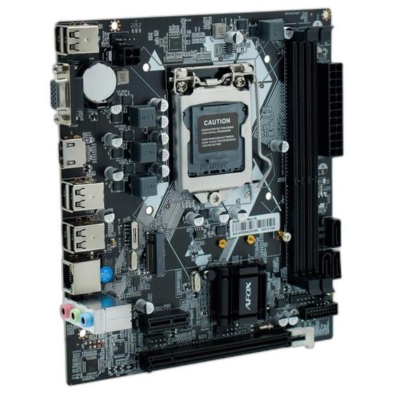 Placa-Mãe Afox H61 Intel Lga 1155 Ddr3 - IH61-MA2-V6 - Placa Mãe ...