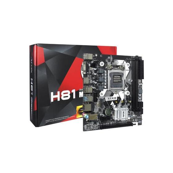 Placa Mãe Afox Ih81 Ma2 V3 Socket Lga 1150 Vga Ddr3 - Placa Mãe ...