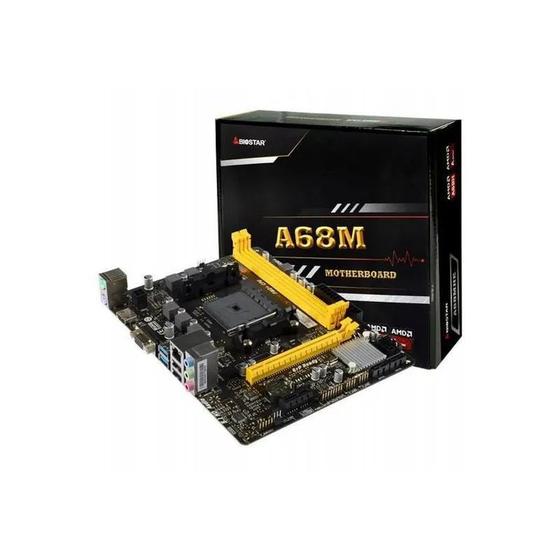 Placa Mãe Amd Fm2 Biostar A68Mhe - Placa Mãe - Magazine Luiza