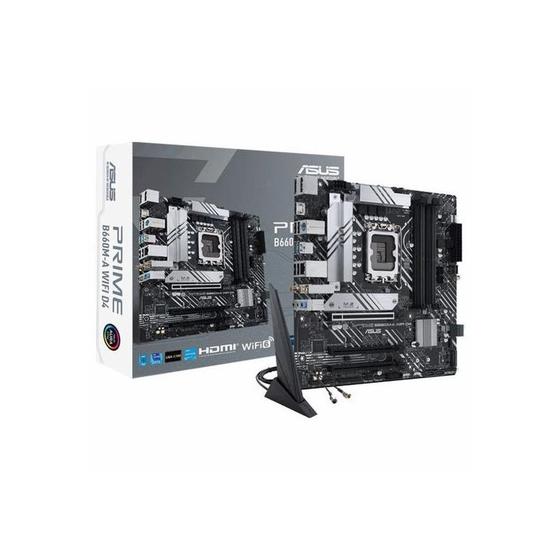 Placa Mãe Asus Prime B660M A Wi Fi D4 Socket Lga 1700 Ddr4 - Placa Mãe ...