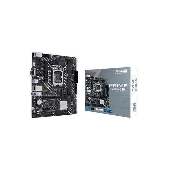 Placa Mãe Asus Prime H610M-D D4 Intel Lga 1700 Matx Ddr4 Chipset H610 - Placa Mãe - Magazine Luiza
