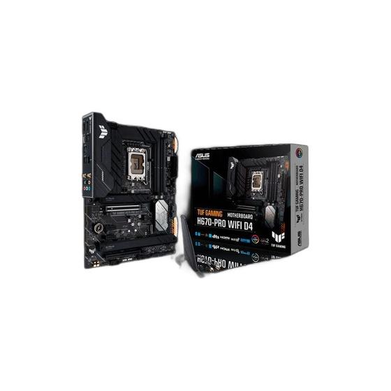 Placa Mãe Asus Tuf Jogos H670 Pro Wifi D4 Ddr4 Socket Lga1700 Atx ...