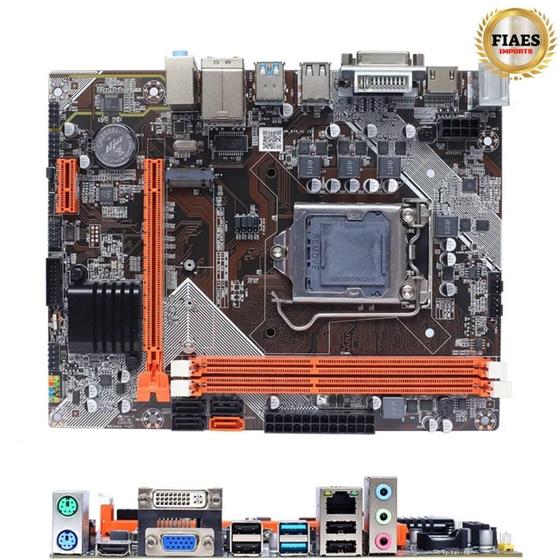 Placa Mãe B75 M.2 LGA 1155 - Kllisre - Placa Mãe - Magazine Luiza