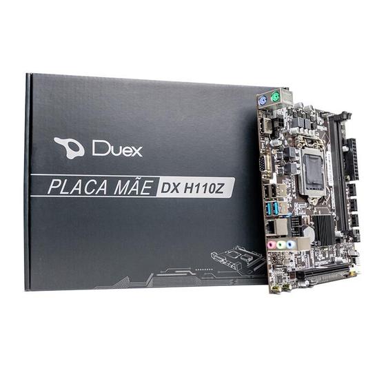 Placa Mae Duex Intel H110 Lga 1151 Ddr4 Dx H110z - Placa Mãe - Magazine ...