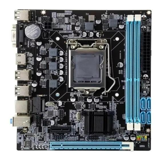 Placa Mãe GHT H61/B75-G578S 1155 Ddr3 I3/i5/i7 Hdmi Vga M.2 - Placa Mãe - Magazine Luiza