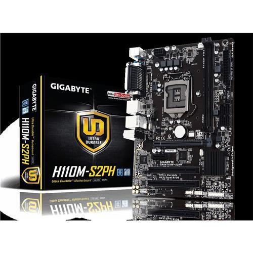 Placa Mae Gigabyte Micro Atx (1151) Ddr4 - Ga-H110m-S2ph - Placa Mãe - Magazine Luiza