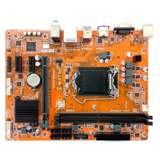 Placa Mãe IPMH110G Soq.1151 Intel Skylake DDR4 Chipset.H110 Aud Realtek ...
