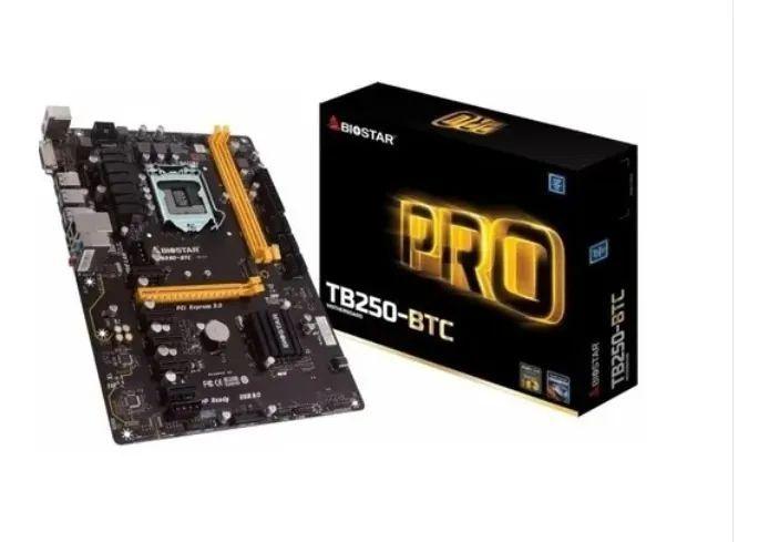 Placa Mãe Mineração Biostar Tb 250- Btc - ASROCK - Placa Decorativa ...