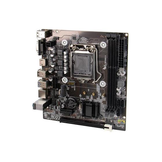 Placa Mãe Star H81 Lga1150 Ddr3 Hdmi Vga Micro Atx - Vila Brasil ...