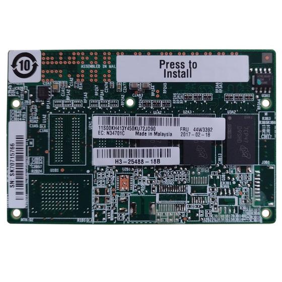 Placa Módulo de Cache de 1GB IBM 44W3392 ServerAID M5200 - Placa de ...