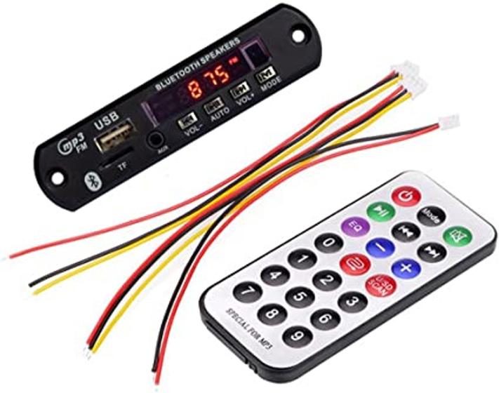 Placa Módulo Decodificador drive Bluetooth Usb P2 Sd Fm - IMD - Placa ...