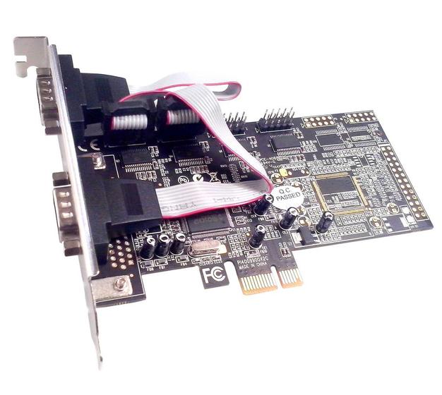 Placa Multiserial FlexPort PCIe 4 portas serial F2141E4 Perfil Alto ...