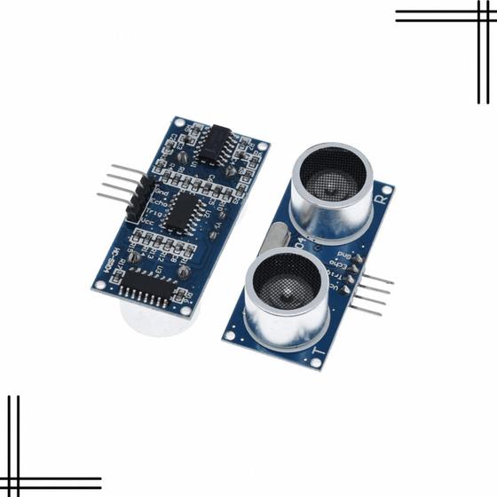 Placa Para Arduino Ultrassônico Sensor De Distancia Hc-sr04 - Robomix - Alarme e Sensor de ...