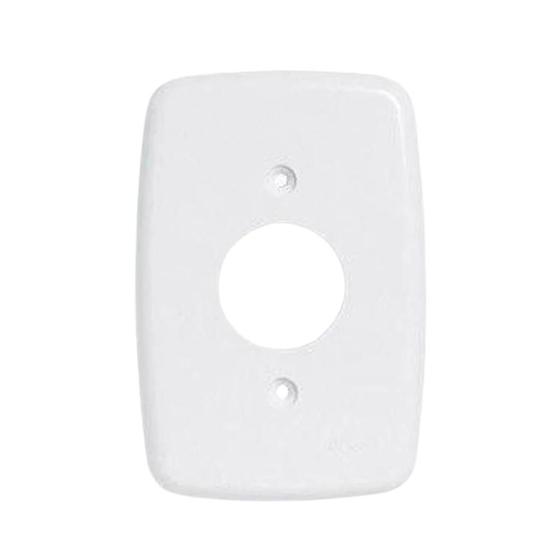 Placa para tomada redonda 2x4 - Blux - Espelho / Placa de Tomada e ...