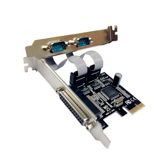 Placa PCI Express com 2 Portas Serial e 1 Paralela - BitsTec - Peças ...