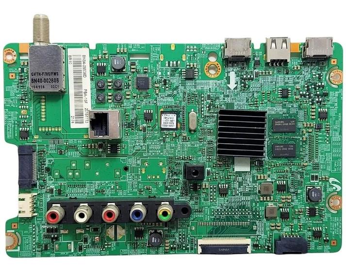 Placa Principal TV Samsung Modelo UN48J5200AG - BN94-09536D - Placa ...