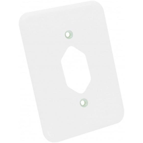 Placa radial pollar 4x2 1 tomada - Espelho / Placa de Tomada e ...