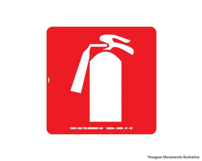 Placa Sinal.fotoluminescentes Extintor 20x20cm Ref 3016 - LOOK ...
