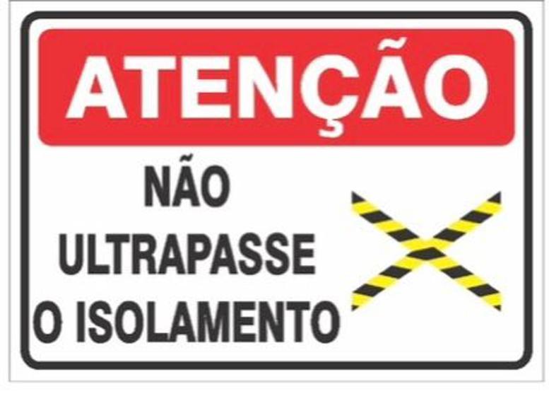 Placa Sinalização Perigo 20x30cm - Segmento - Placa de Sinalização de ...