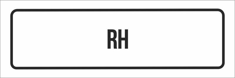 Placa Sinalização - Setor Rh-23X9 - Sinalizo - Placa de Sinalização de ...