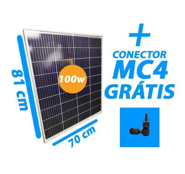 PLACA SOLAR 100W - 60Hz Energias - RESUN SOLAR - Aquecedor de Água e ...