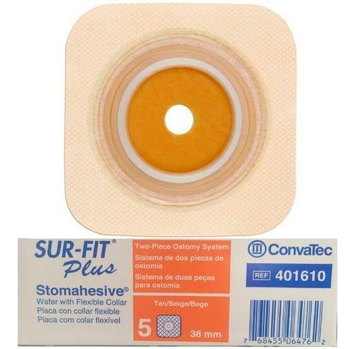 Placa Sur-fit Plus Com Micropore 38mm 5 Unidades Convatec - Material ...