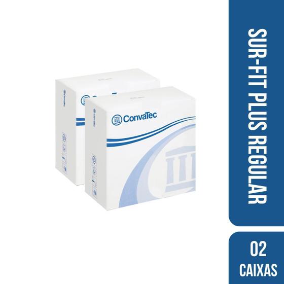 Placa Sur-Fit Plus Regular 100Mm 02 Caixas C/10 Unds 125163 - Convatec ...