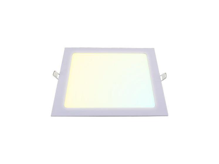 Plafon Painel de LED Smart Inteligente Alexa Google Wi-Fi 18W Quadrado ...