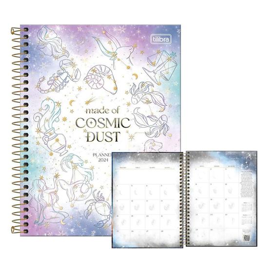 Planner 2024 Semanal Esp Magic Cosmic 80fls Tilibra - Agenda Semanal ...