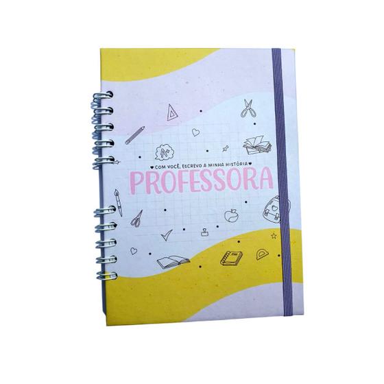 Planner Professora Educador Calendário Horários Aniversário Presente ...
