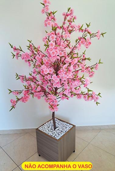 Planta Artificial Árvore CEREJEIRA SAKURA 1,30 metros de altura - Flora ...