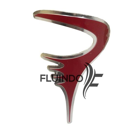 Plaqueta Emblema Adesivo Bike Alumínio Pinarello Vermelho - Farrak ...
