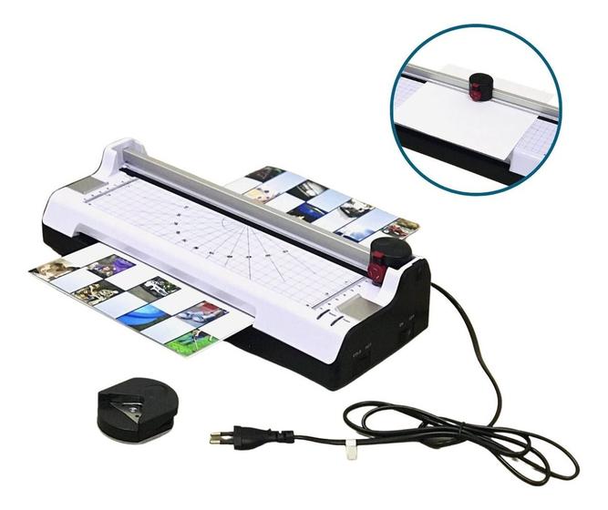Plastificadora E Laminadora Refiladora Importway 5 Em 1 A4 110v ...