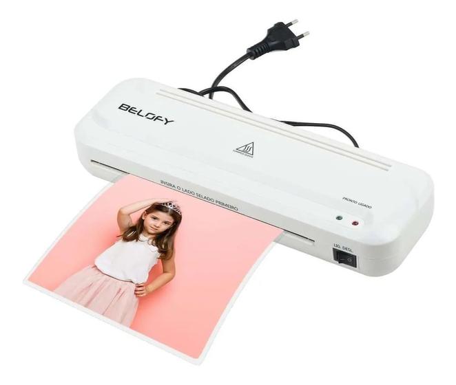 Plastificadora Laminadora Poliseladora A4 - 127v - Belofy ...