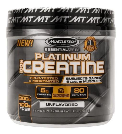 Platinum Creatina 400g Muscletech Melhor Que Universal Nutri - Creatina ...
