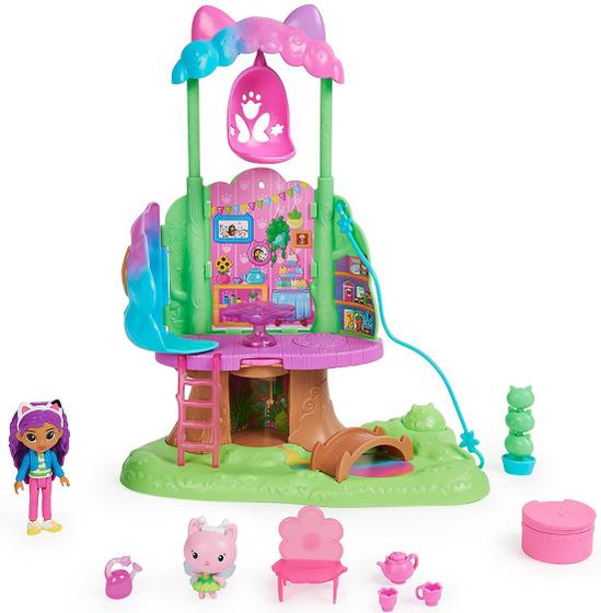 Playset com Mini Figuras - Casa na Árvore e Kitty Fadinha - A Casa ...