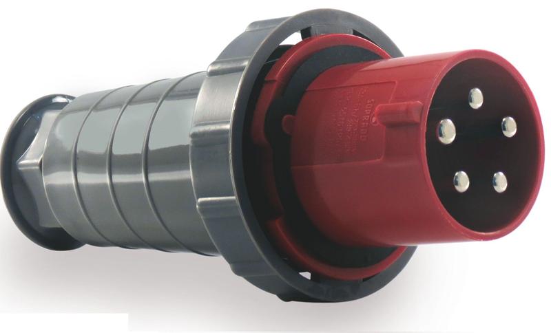 Plug 3P+T 125A 380V 6H - VM PLP-4676 - Soprano - Plugs e Adaptadores ...