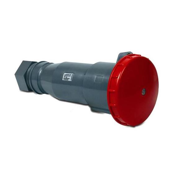 Plug Acoplamento 3P+T 63a 380/440v Vermelho Steck - Tomadas e ...