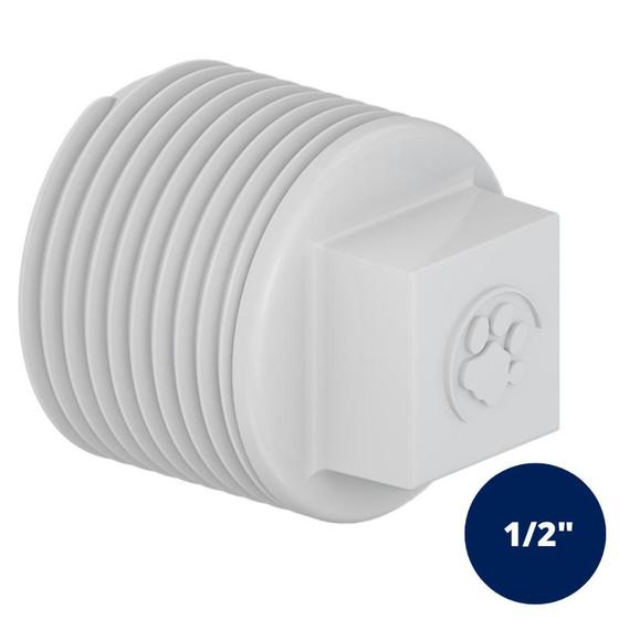 Plug com Rosca 1/2'' Branco - TIGRE - Plugs e Adaptadores - Magazine Luiza