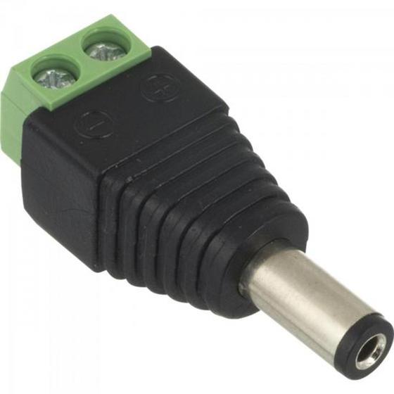 Plug conector intelbras p4 macho com borne conex 1000 (10 unidades ...