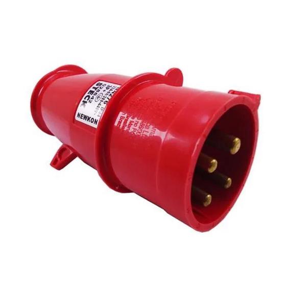 Plug industrial 3p+t 32a 6h 380/440v n4276 steck - Tomadas e ...