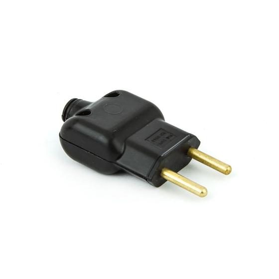 Plug Macho Elétrica Reto 10A Novo Padrão - Preto - CIRILO CABOS - Plug ...