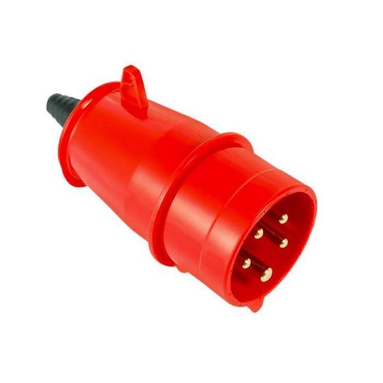 Plug Newkon 3P+T 32A 380/440V 6H Vm Ip44 Steck - Tomadas e ...