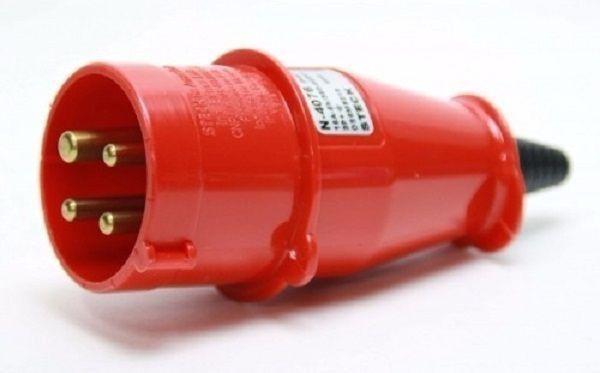 Plug steck 3p+t 32a 380/440v 4276 vermelho - Tomadas - Magazine Luiza